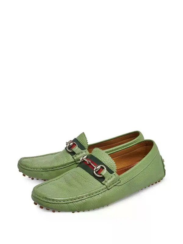 Gucci Horsebit Loafers - Green