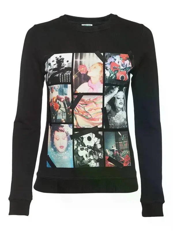 Kenzo Graphic-print Sweatshirt - Black