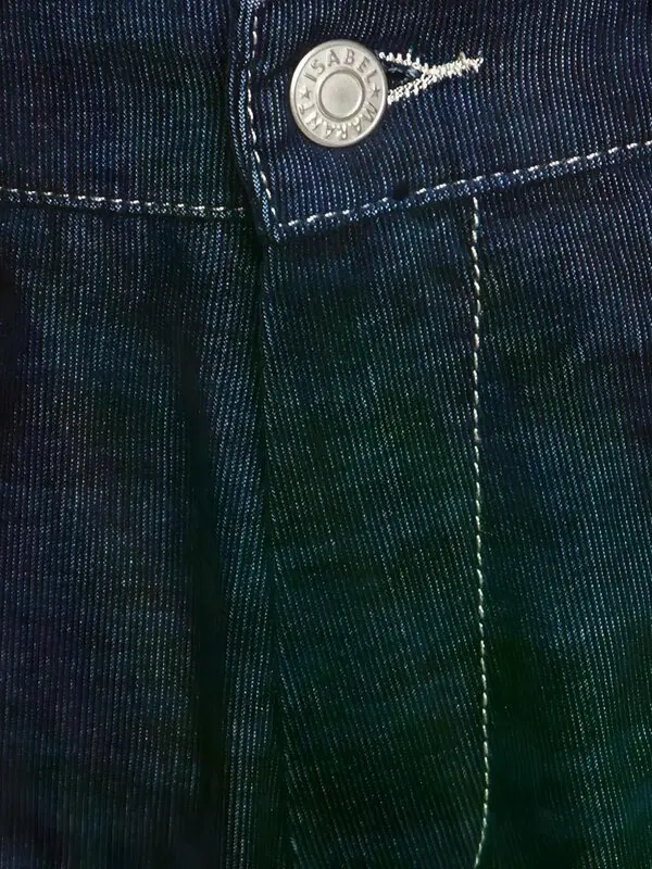 ISABEL MARANT VINTAGE Vintage Cotton-blend Trousers