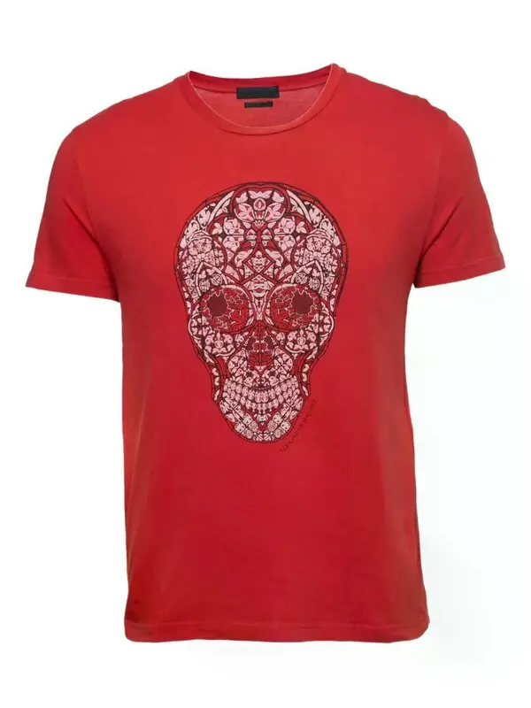 Alexander McQueen Skull-mosaic T-shirt