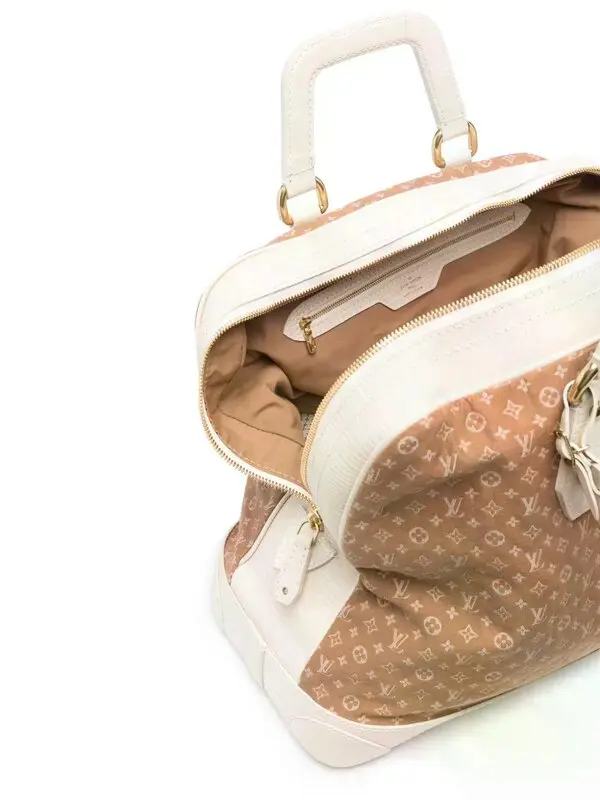 LOUIS VUITTON 2005 Mini Lin Initiales Isfahan Tote Bag