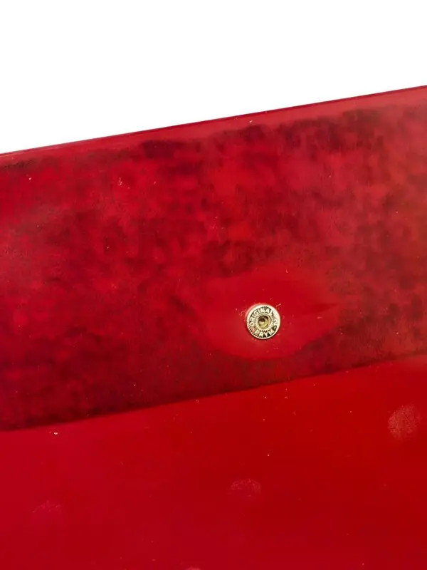 Bally Flap Leather Clutch