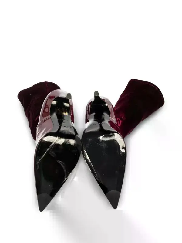 Balenciaga 110mm Leather Heeled Boots