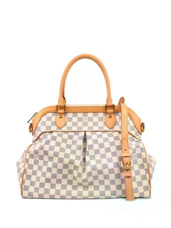 LOUIS VUITTON 2009 Trevi Gm 2way Shoulder Bag - White