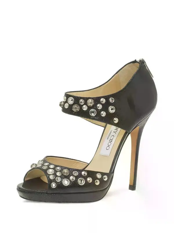 JIMMY CHOO 120mm Stud-embellished Sandals