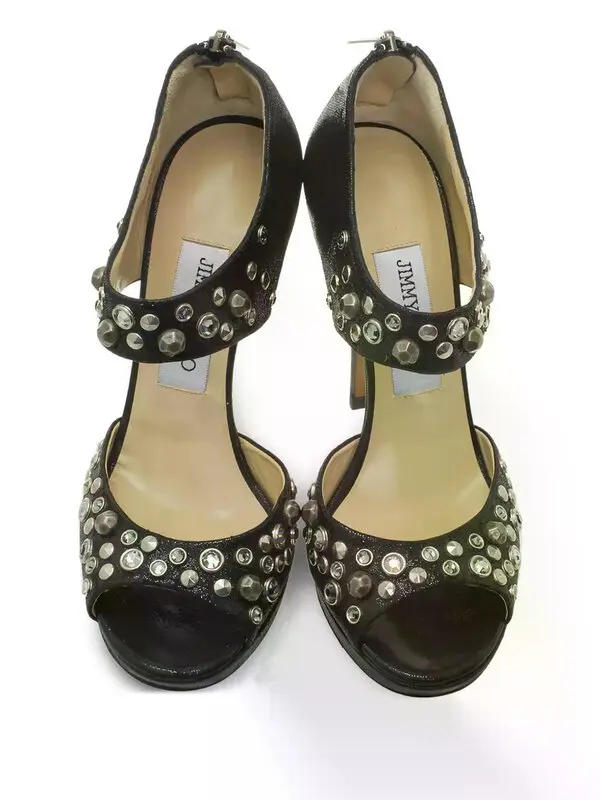 JIMMY CHOO 120mm Stud-embellished Sandals