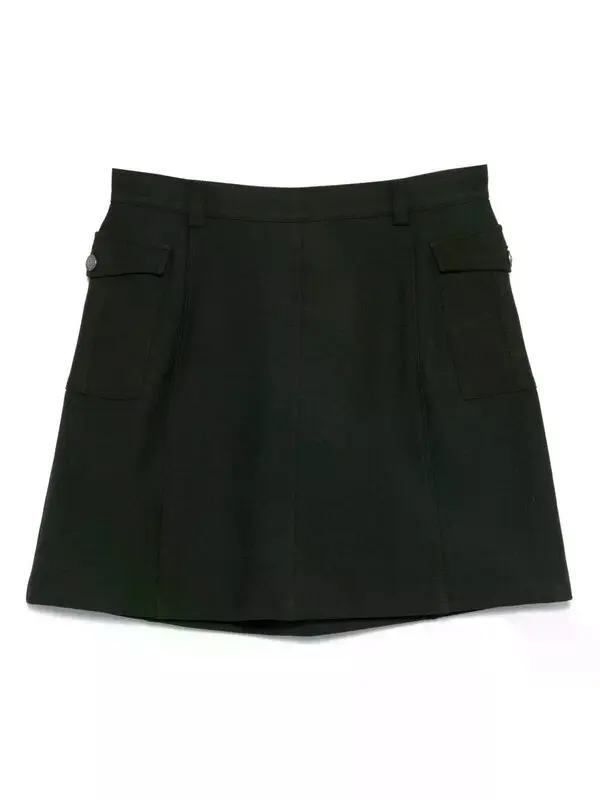 Versace 1990s Cady Mini Skirt