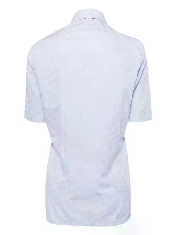 Celine Triomphe Jacquard Cotton Shirt