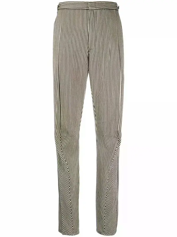 Comme Des Garçons Vertical Stripe Trousers