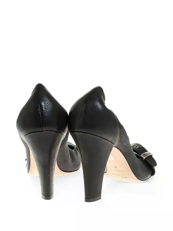 Dior 95mm Scrunch Pumps