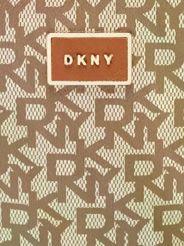 Dkny Monogram Pattern Shoulder Bag