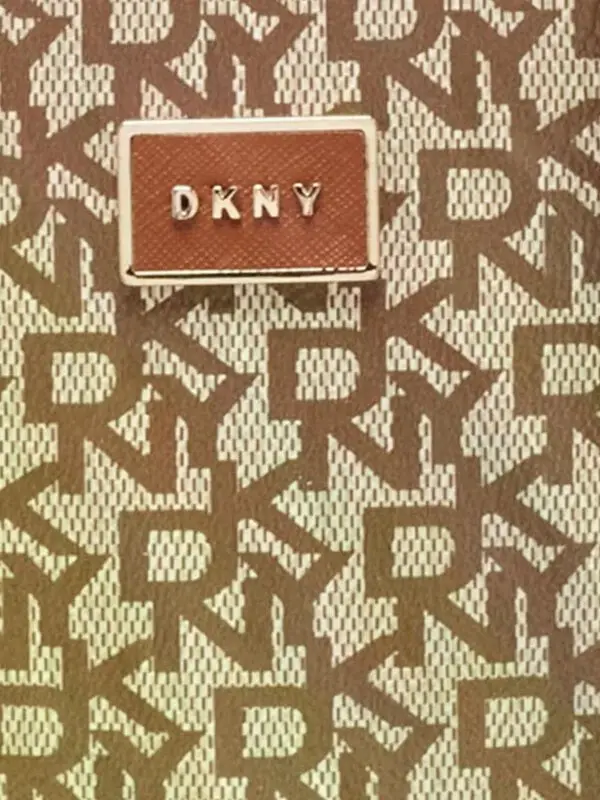 Dkny Monogram Pattern Shoulder Bag
