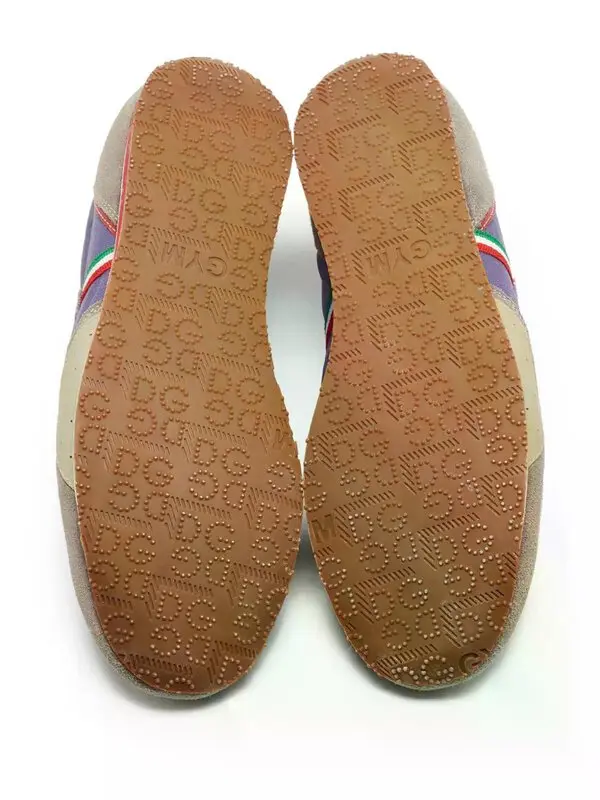 Dolce & Gabbana Logo-embroidered Leather Sneakers