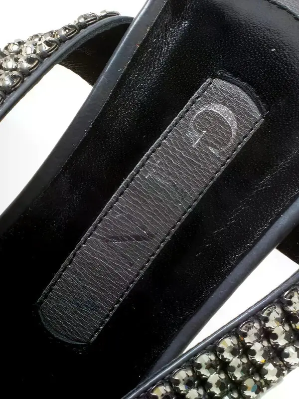 GINA 120mm Crystal-embellished Sandals