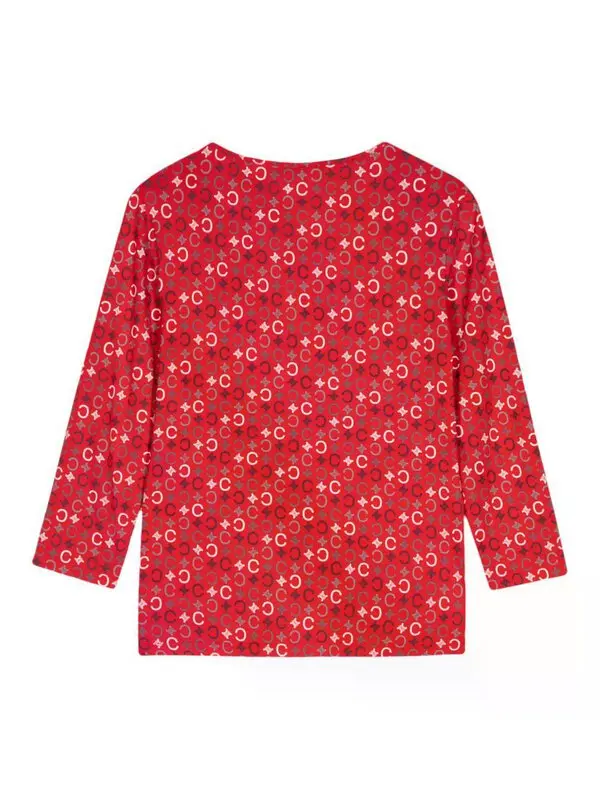 Celine 1990-2000s Macadam Stretch-cotton T-shirt