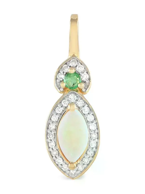 LB EXCLUSIVE Emerald Pendant - Neutrals