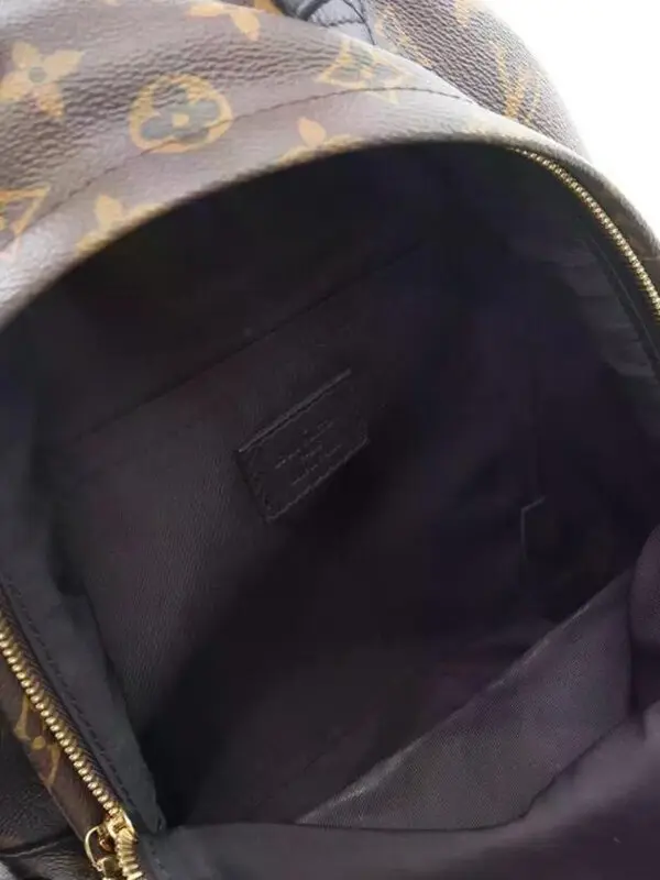 LOUIS VUITTON Palm Springs Pm Monogram Backpack - Brown