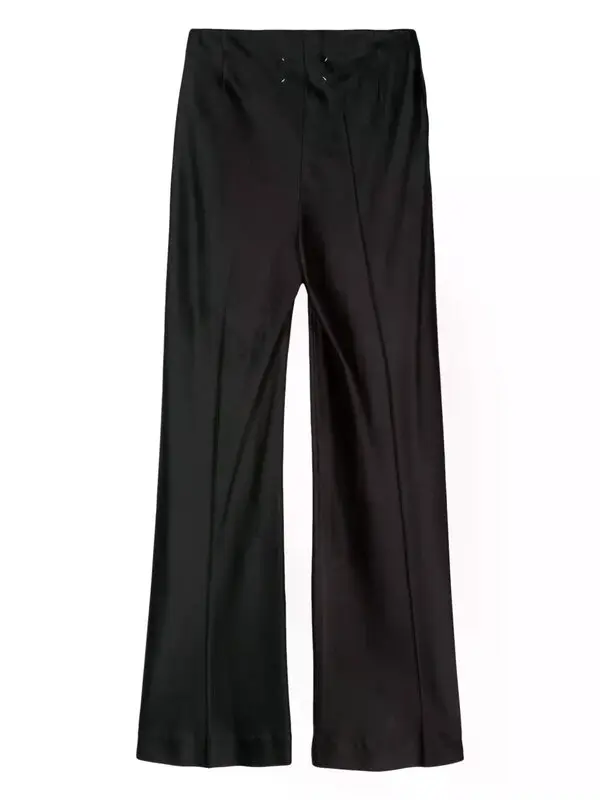 MAISON MARGIELA Wide-leg Tailored Trousers - Black