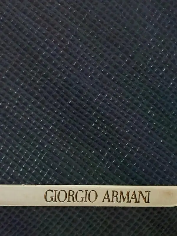 Giorgio Armani Grained-leather Cardholder