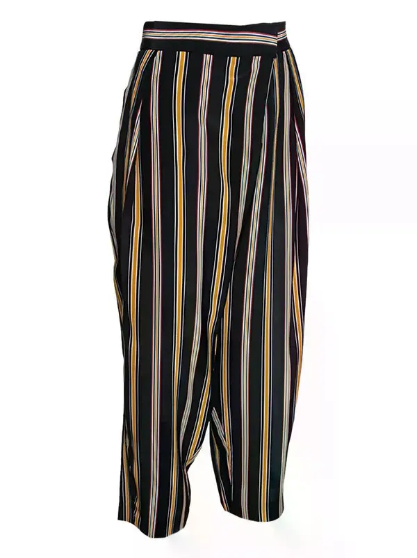 Chloé Striped Silk Trousers