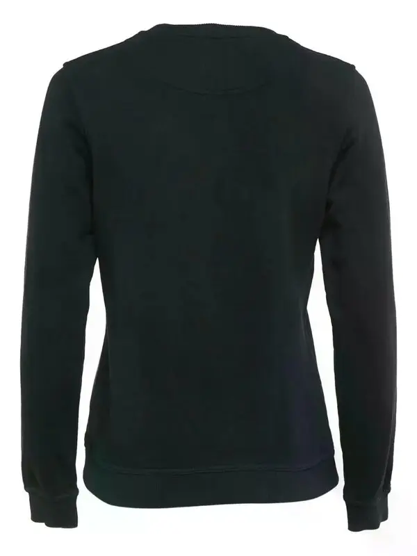Kenzo Logo-embroidered Sweatshirt - Black