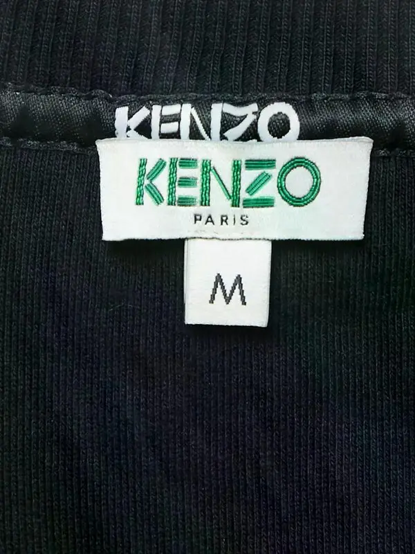 Kenzo Logo-embroidered Sweatshirt - Black
