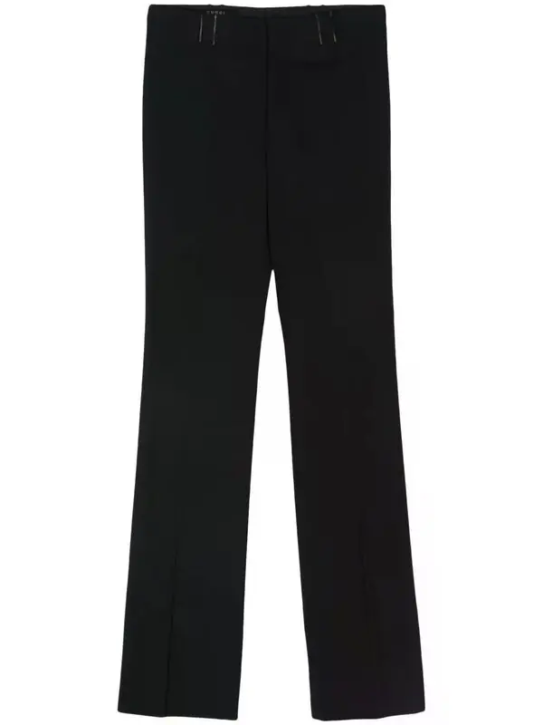 Gucci 2000s Pressed Crease Trousers
