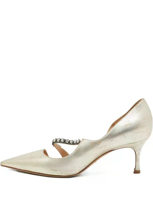 Dior Pointed-toe Crystal Pumps