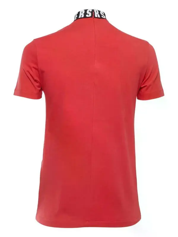 VERSUS Mock Neck Trim T-shirt