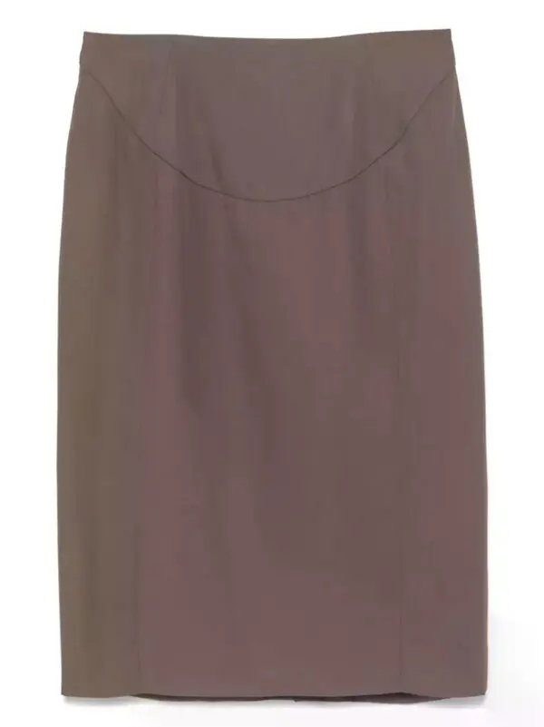 Saint Laurent 2000s High-waisted Pencil Skirt