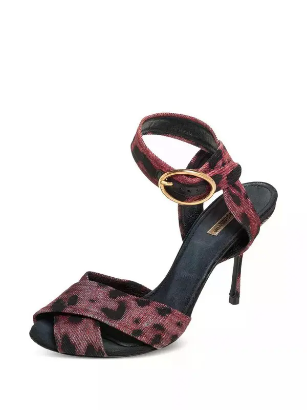 Dolce & Gabbana 100mm Leather Sandals