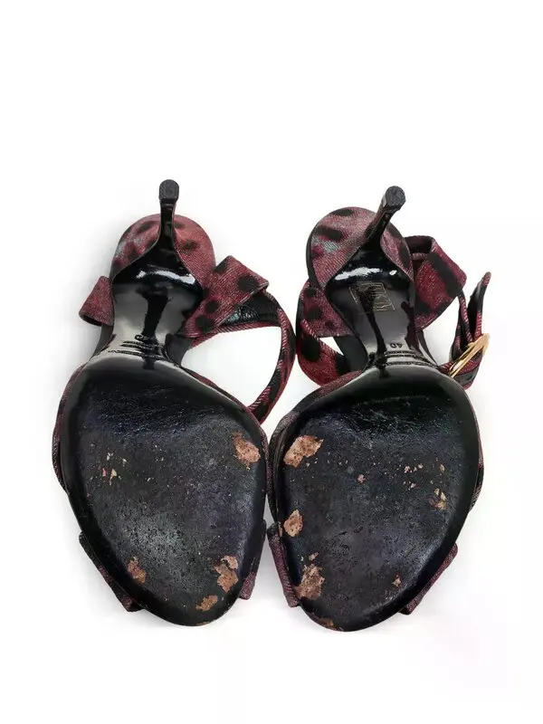 Dolce & Gabbana 100mm Leather Sandals
