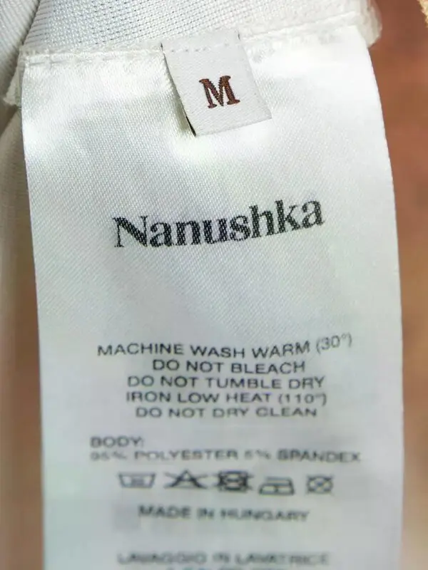 Nanushka Floral-print Velvet Shirt