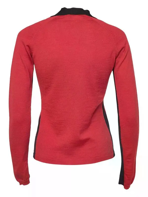 Givenchy Paneled V-neck Sweater