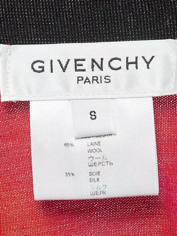 Givenchy Paneled V-neck Sweater