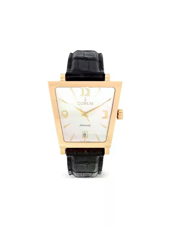 CORUM Trapeze 44mm 18k Yellow Gold Timepiece - White