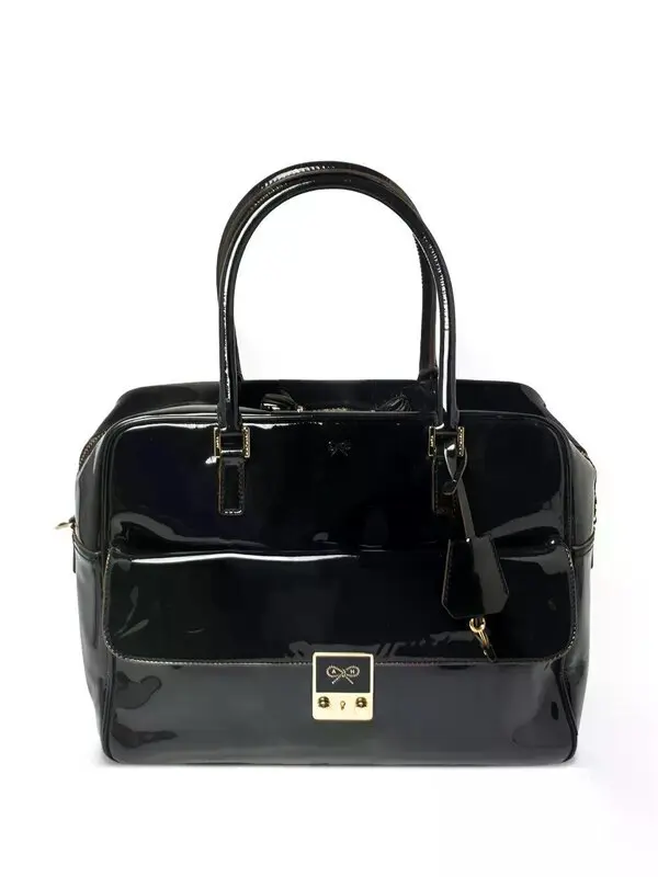 ANYA HINDMARCH Patent Leather Satchel