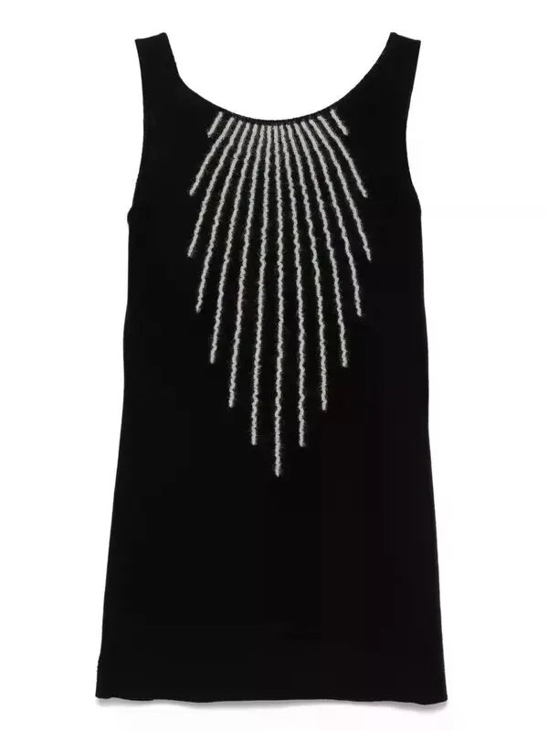 Giorgio Armani 2000s Fine-knit Mini Dress