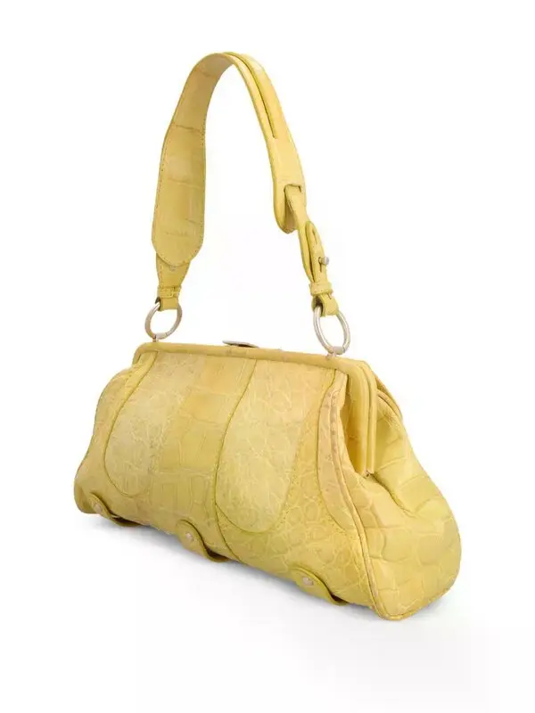 Valentino Garavani 2000 Crocodile-embossed Shoulder Bag