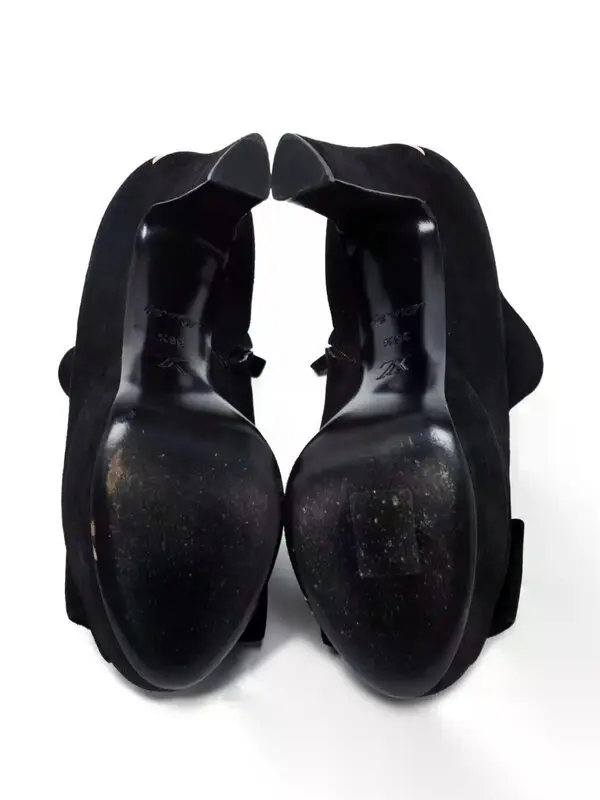 LOUIS VUITTON 125mm Suede Pumps