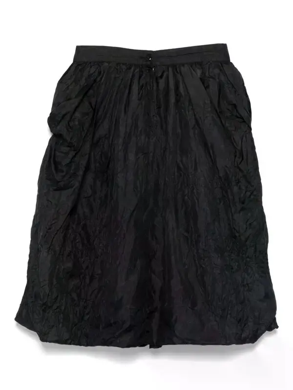 Versace 1990s Ruffled Mini Skirt