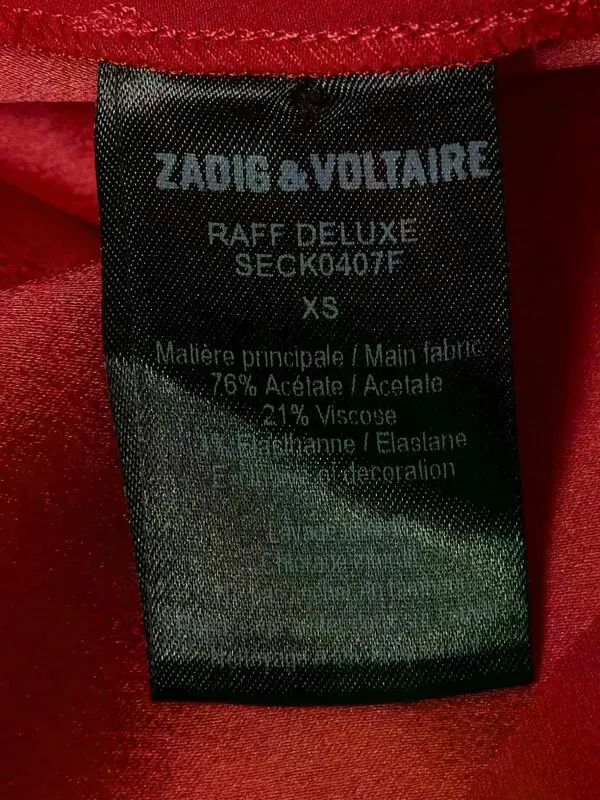 Zadig&Voltaire Sleeveless Open-back Dress