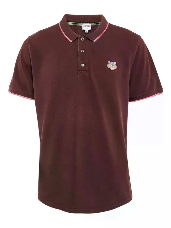 Kenzo 2024 Tiger-embroidered Polo Shirt