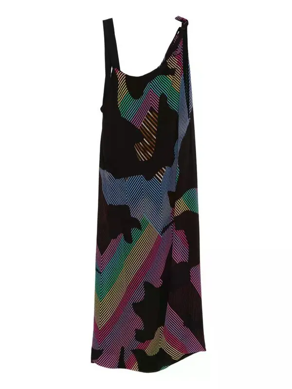 VIVIENNE WESTWOOD 2017 Asymmetric Printed Dress