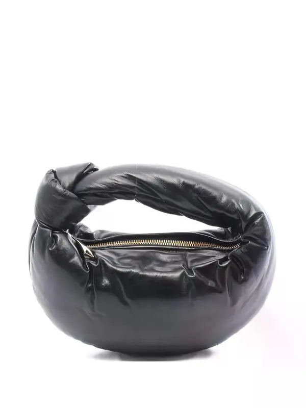 Bottega Veneta 2020s Mini Jody Leather Tote Bag - Black