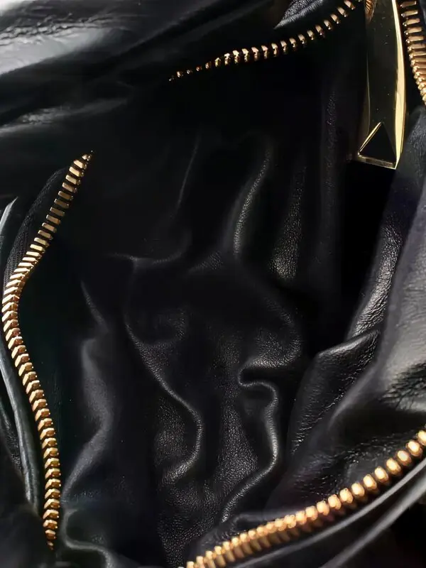 Bottega Veneta 2020s Mini Jody Leather Tote Bag - Black