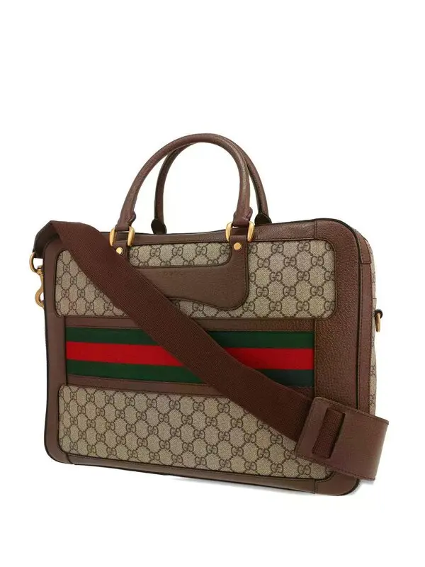 Gucci Gg-motif Briefcase