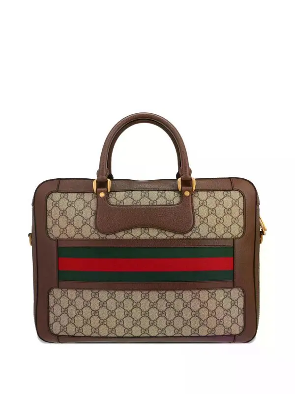 Gucci Gg-motif Briefcase