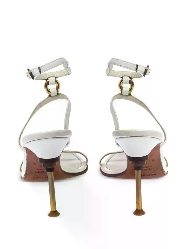 SERGIO ROSSI 95mm Leather Sandals