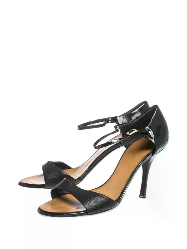 GIUSEPPE ZANOTTI 95mm Patent Leather Buckle Sandals